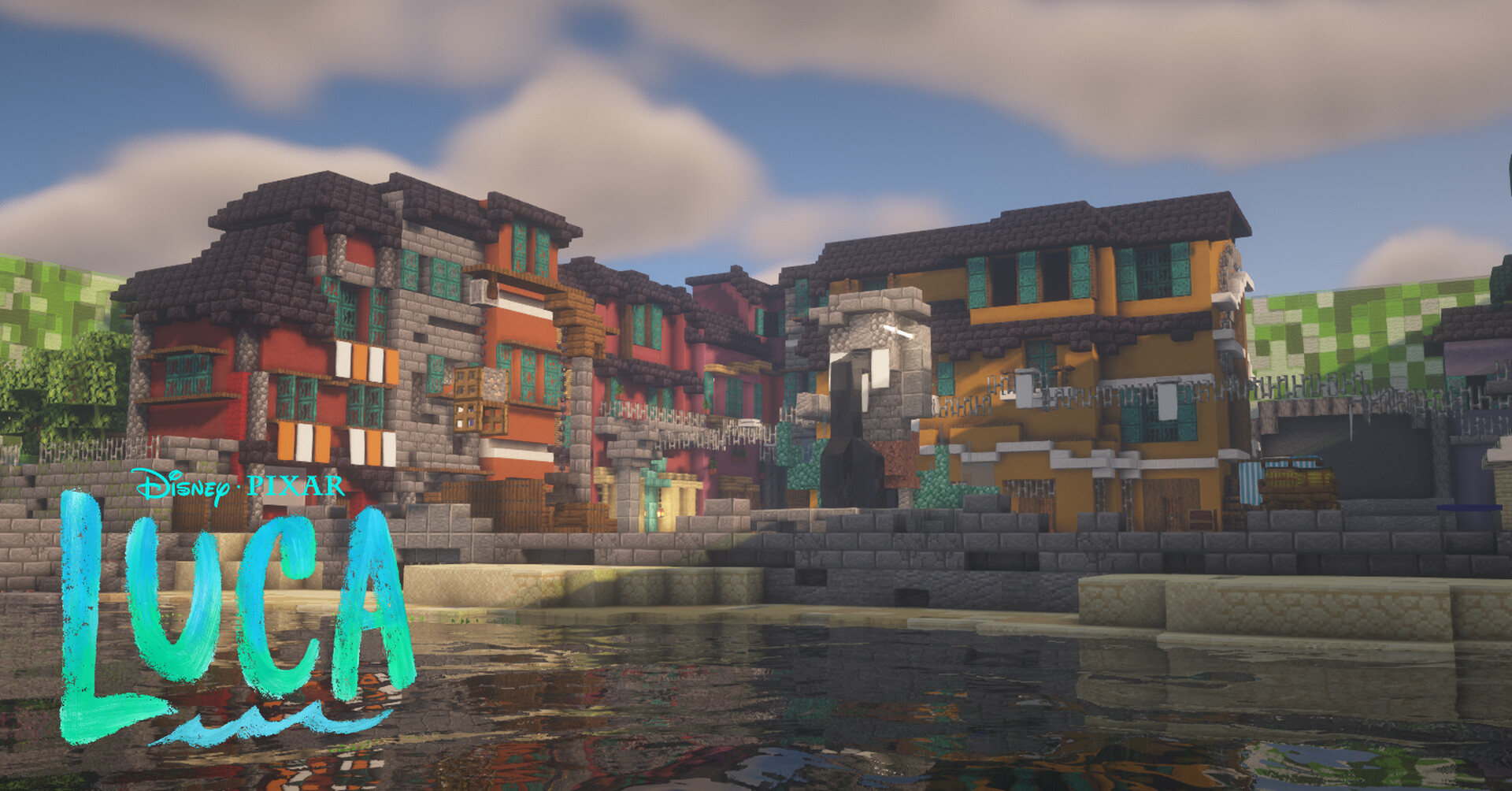 Luca Disney - Minecraft Map (PORTOROSSO) Minecraft Map