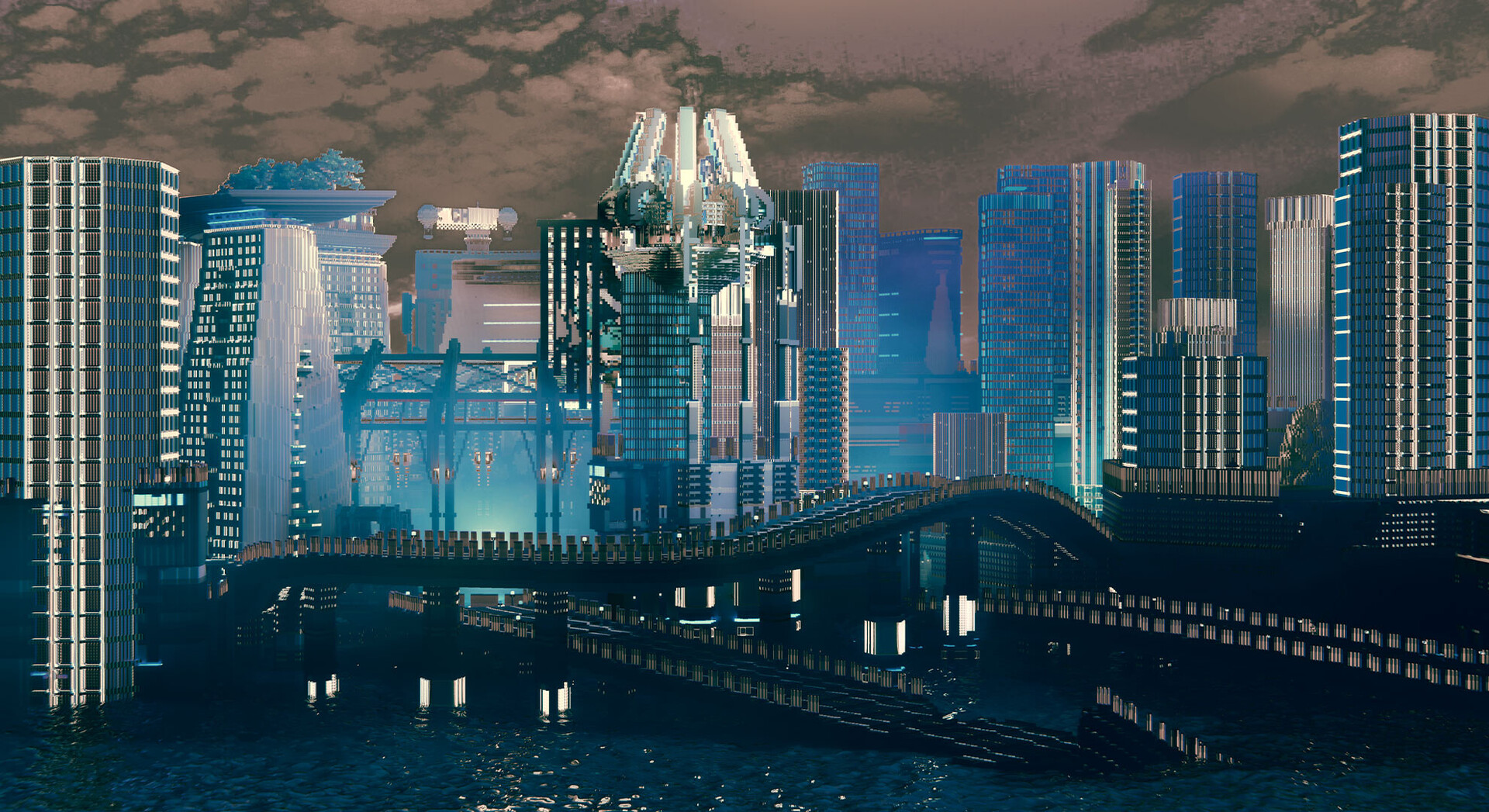 Cyber City Minecraft Map