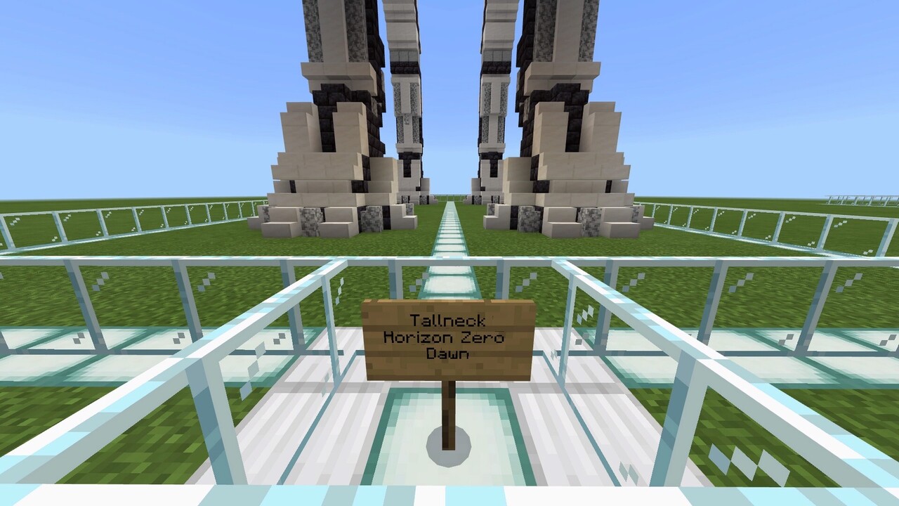 Horizon Zero Dawn Tallneck Minecraft Map
