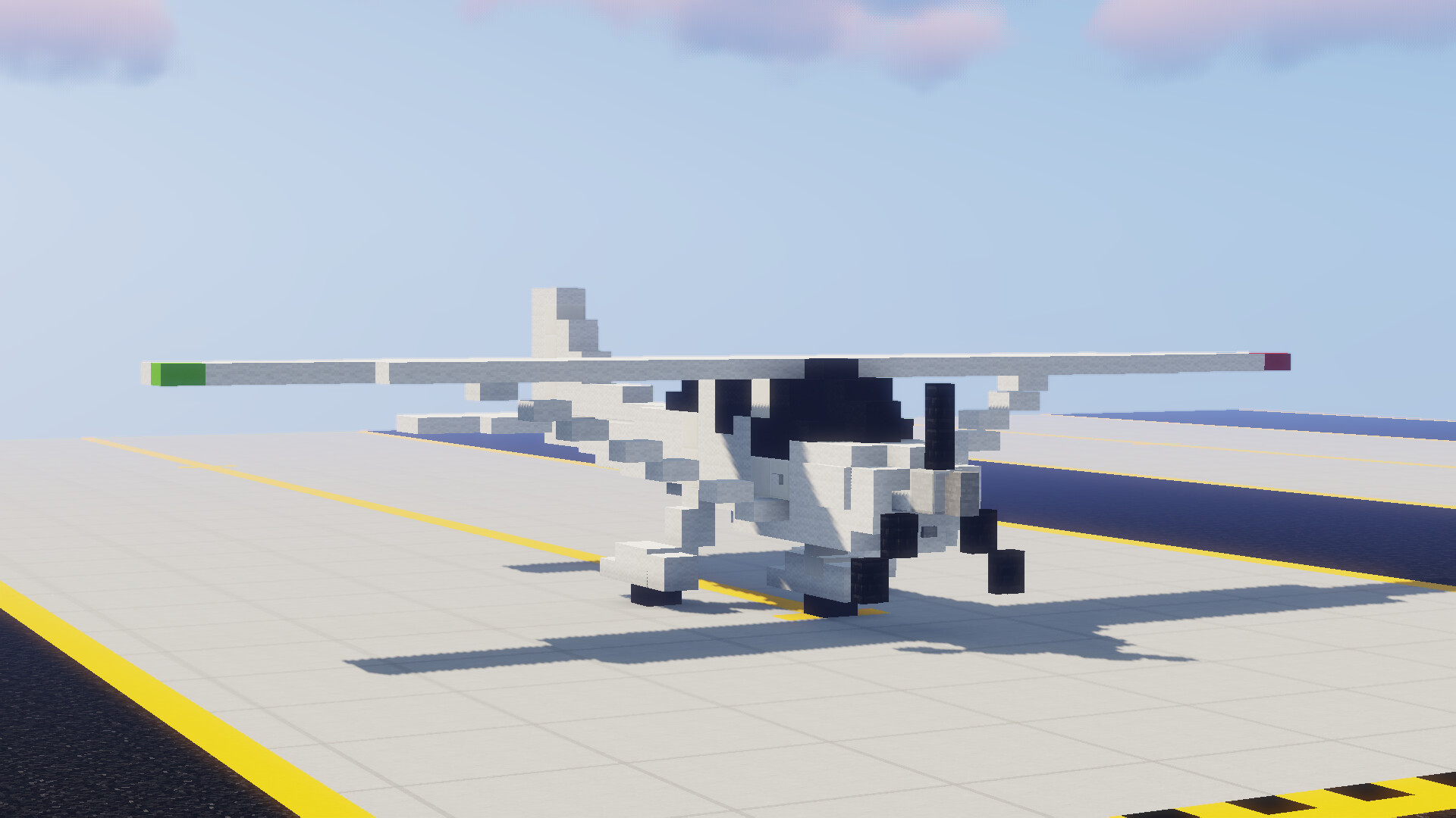 3:1 Cessna 172 Minecraft Map
