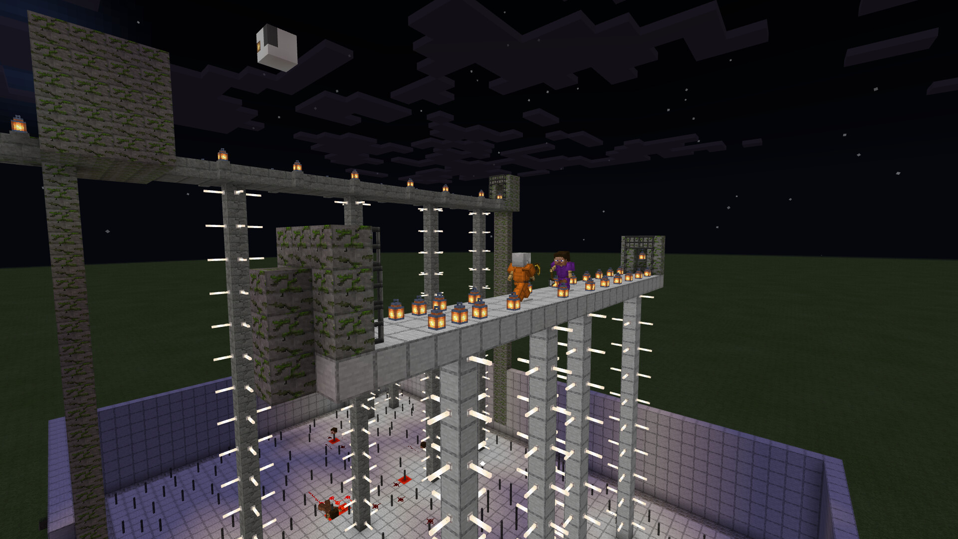 mortal kombat the pit stage Minecraft Map