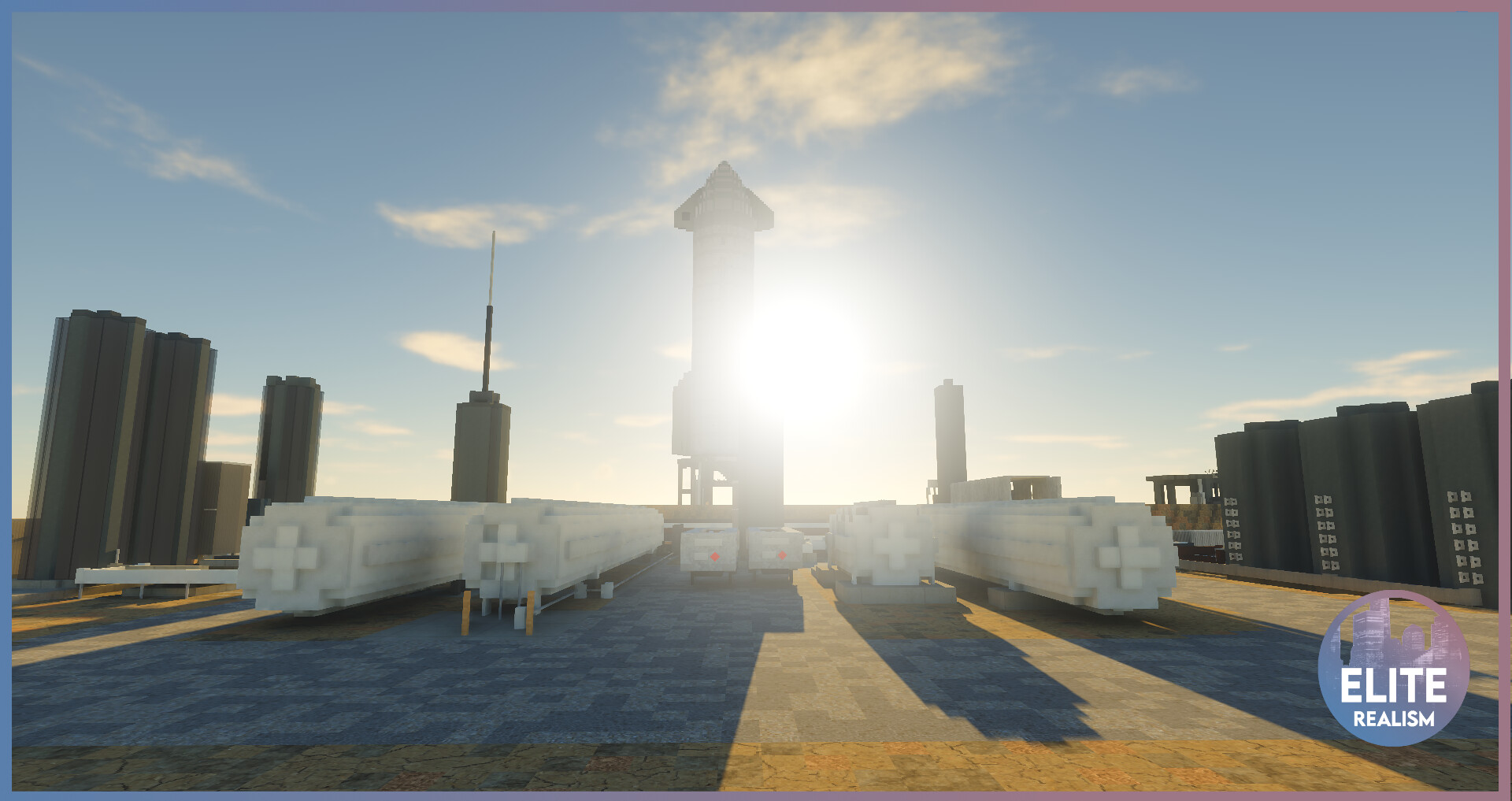 SpaceX Boca Chica Starbase recreation | ERT Minecraft Map