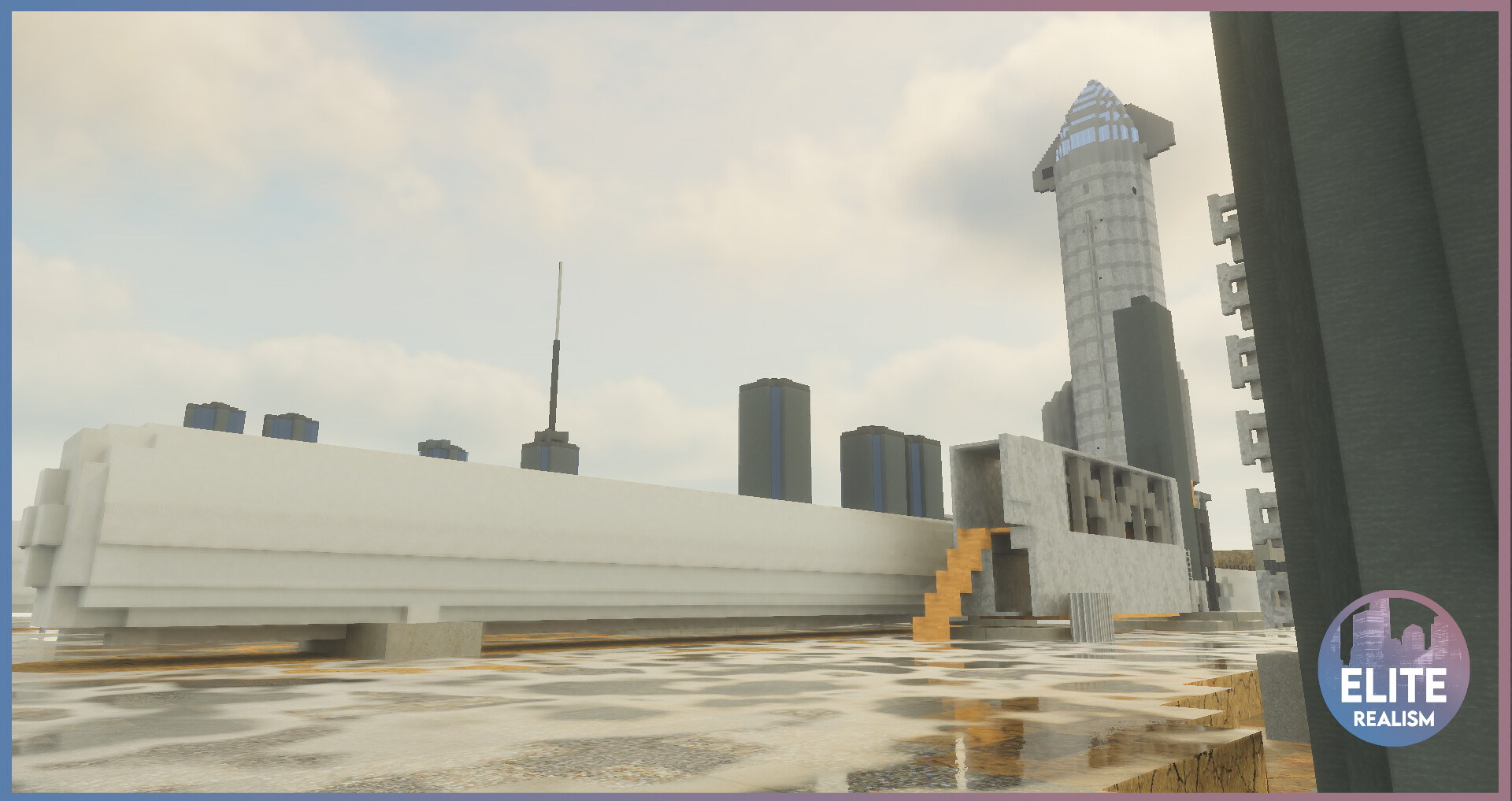 SpaceX Boca Chica Starbase recreation | ERT Minecraft Map