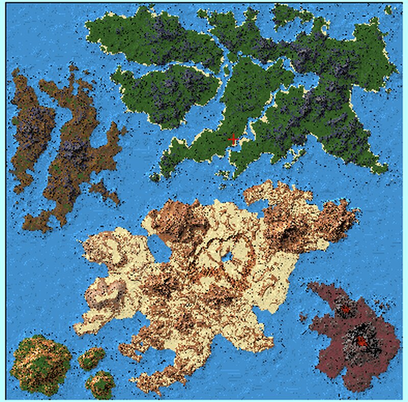 Dredall (custom map - 3k by 3k) Minecraft Map