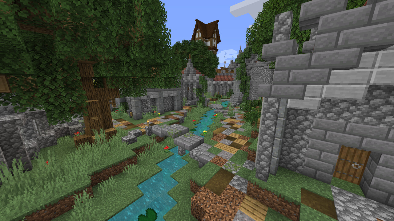 Building a kingdom Minecraft Map