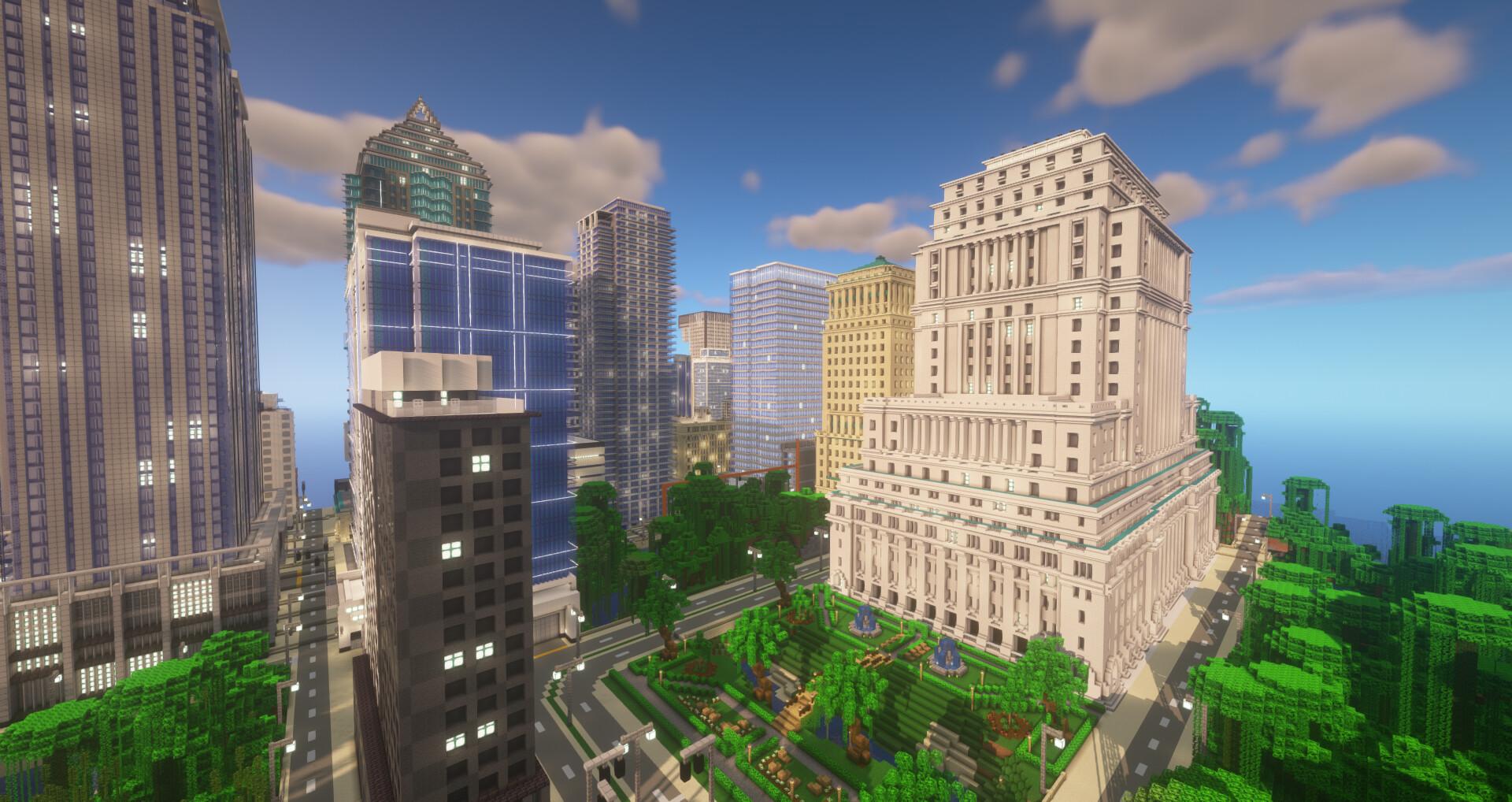 Montréal Sun Life Old Building (1913-1933) Minecraft Map