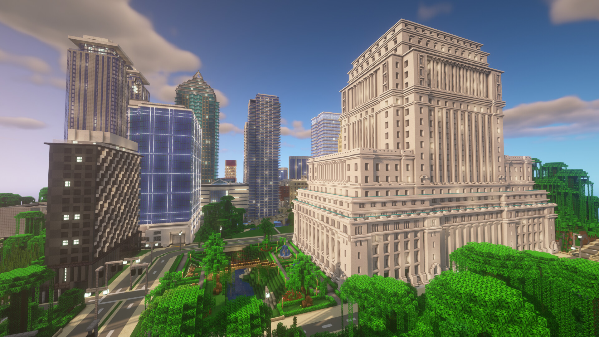 Montréal Sun Life Old Building (1913-1933) Minecraft Map