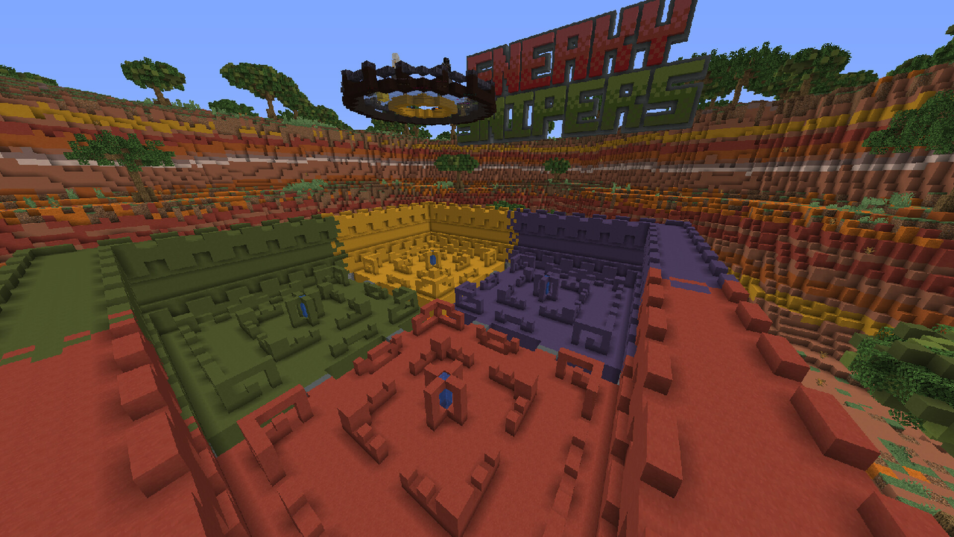 Sneaky Snipers 3 - By Aseiwen Minecraft Map