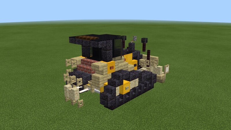 CAT D6 Bulldozer Minecraft Map