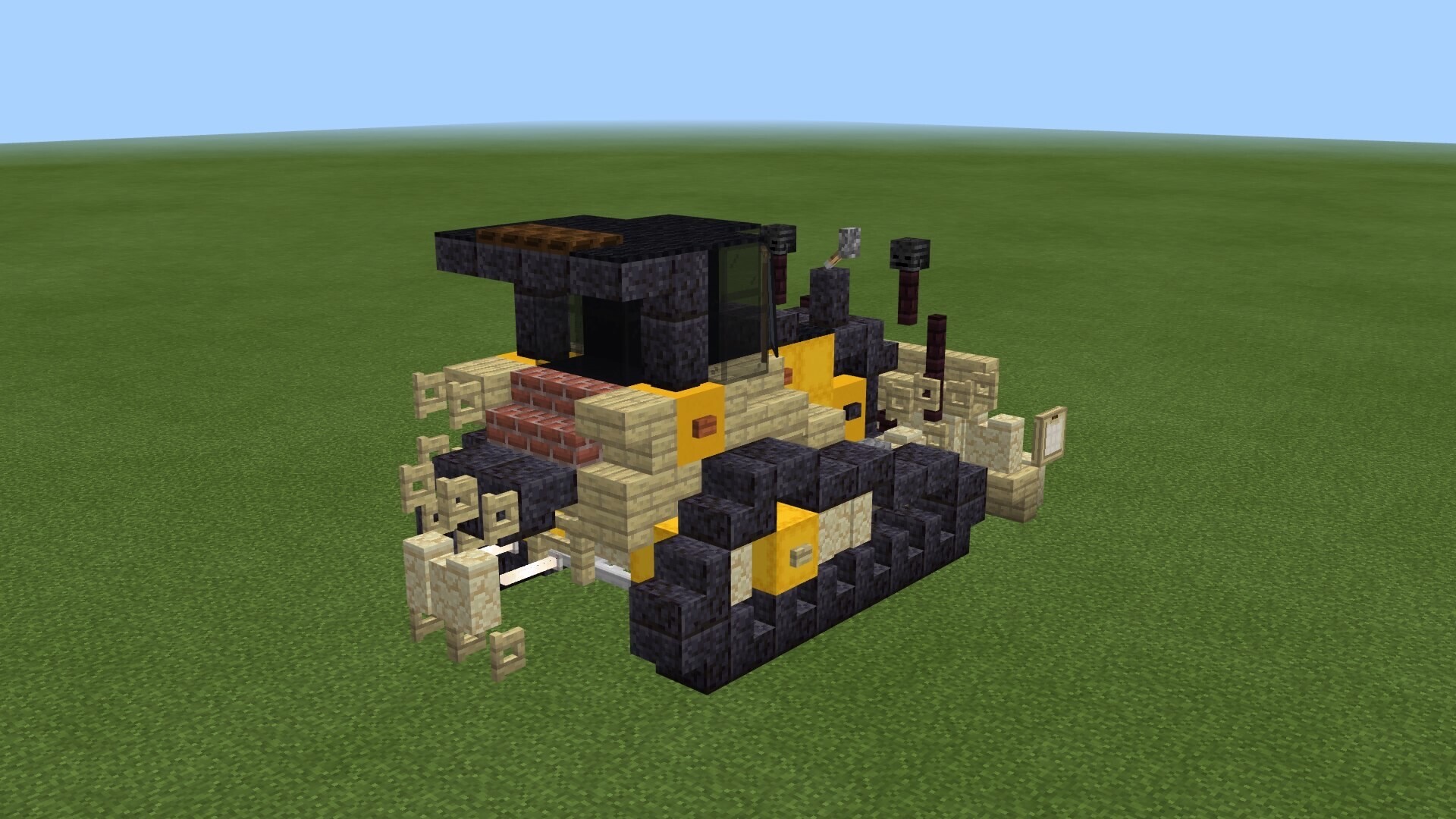 CAT D6 Bulldozer Minecraft Map