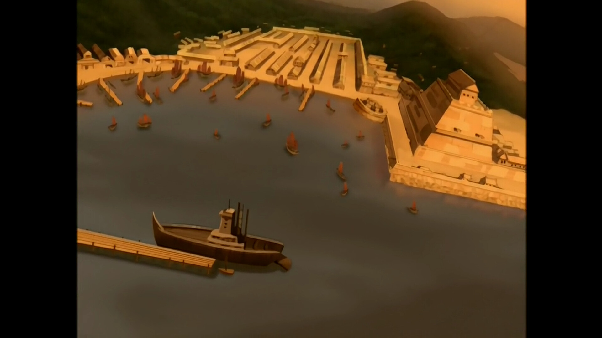 Seedy Merchants Pier | The 4Nations Project Minecraft Map