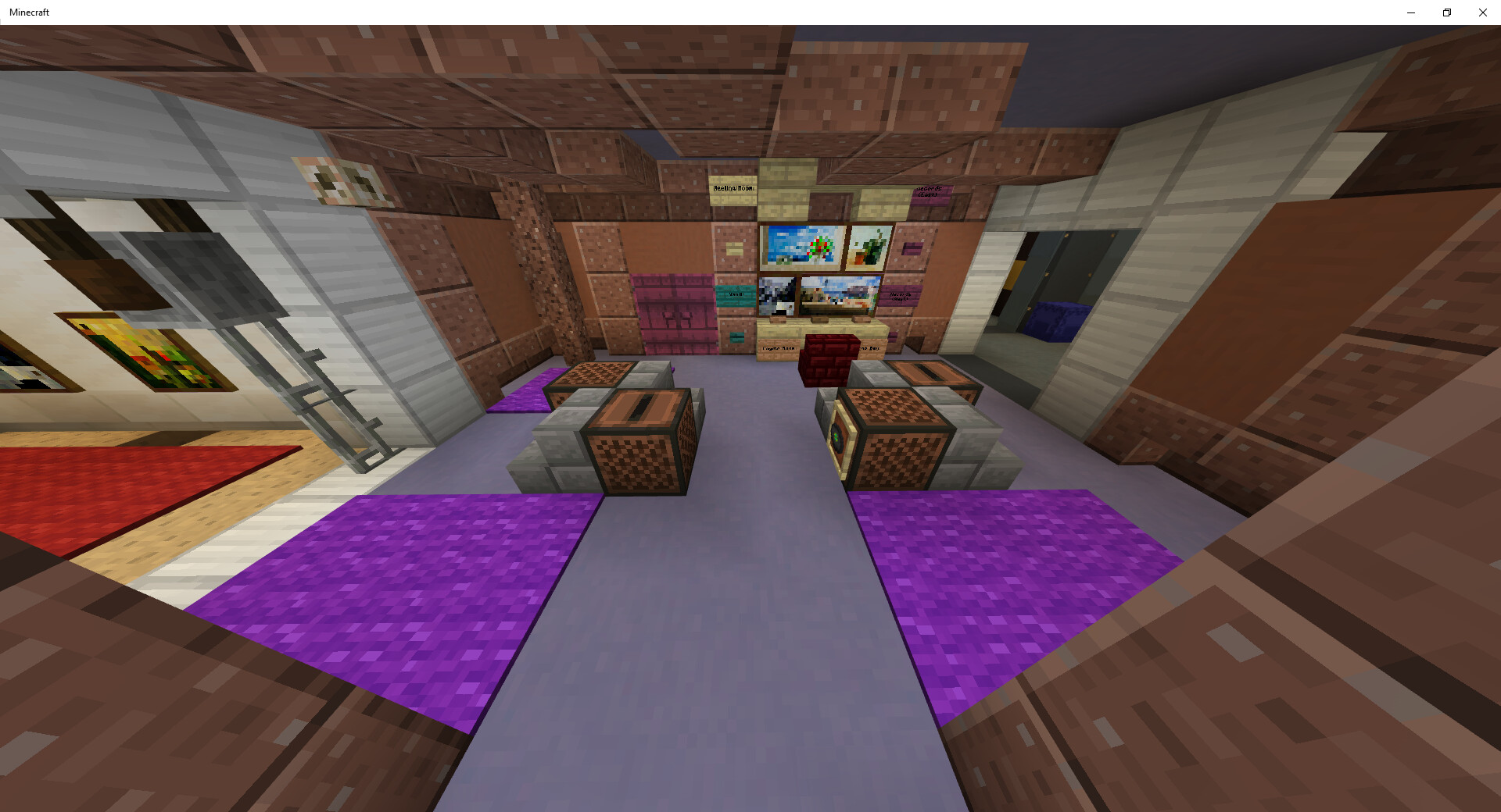 Amongst Us: The Airship Minecraft Map