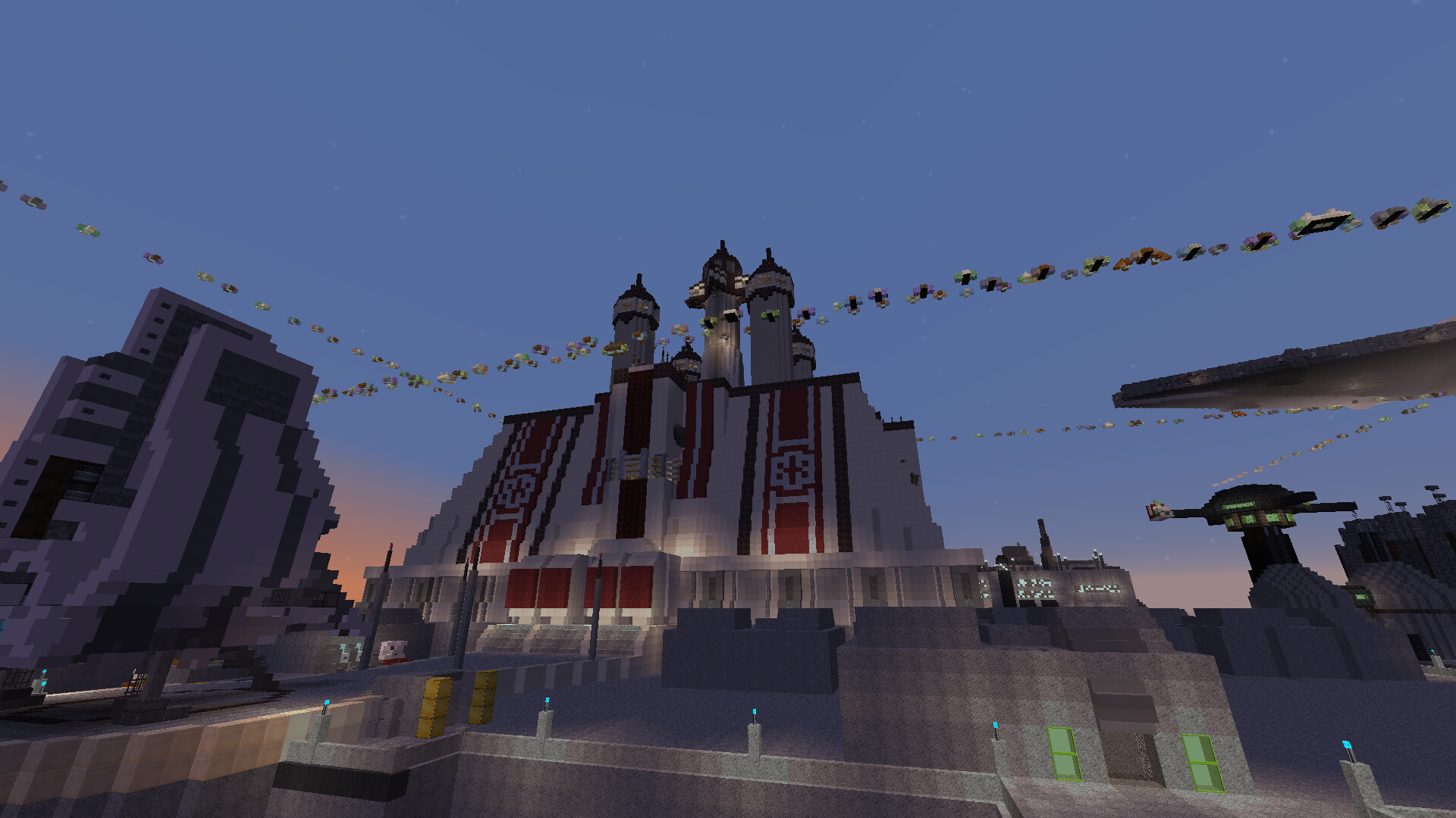 Imperial Coruscant (Star Wars planet) Minecraft Map