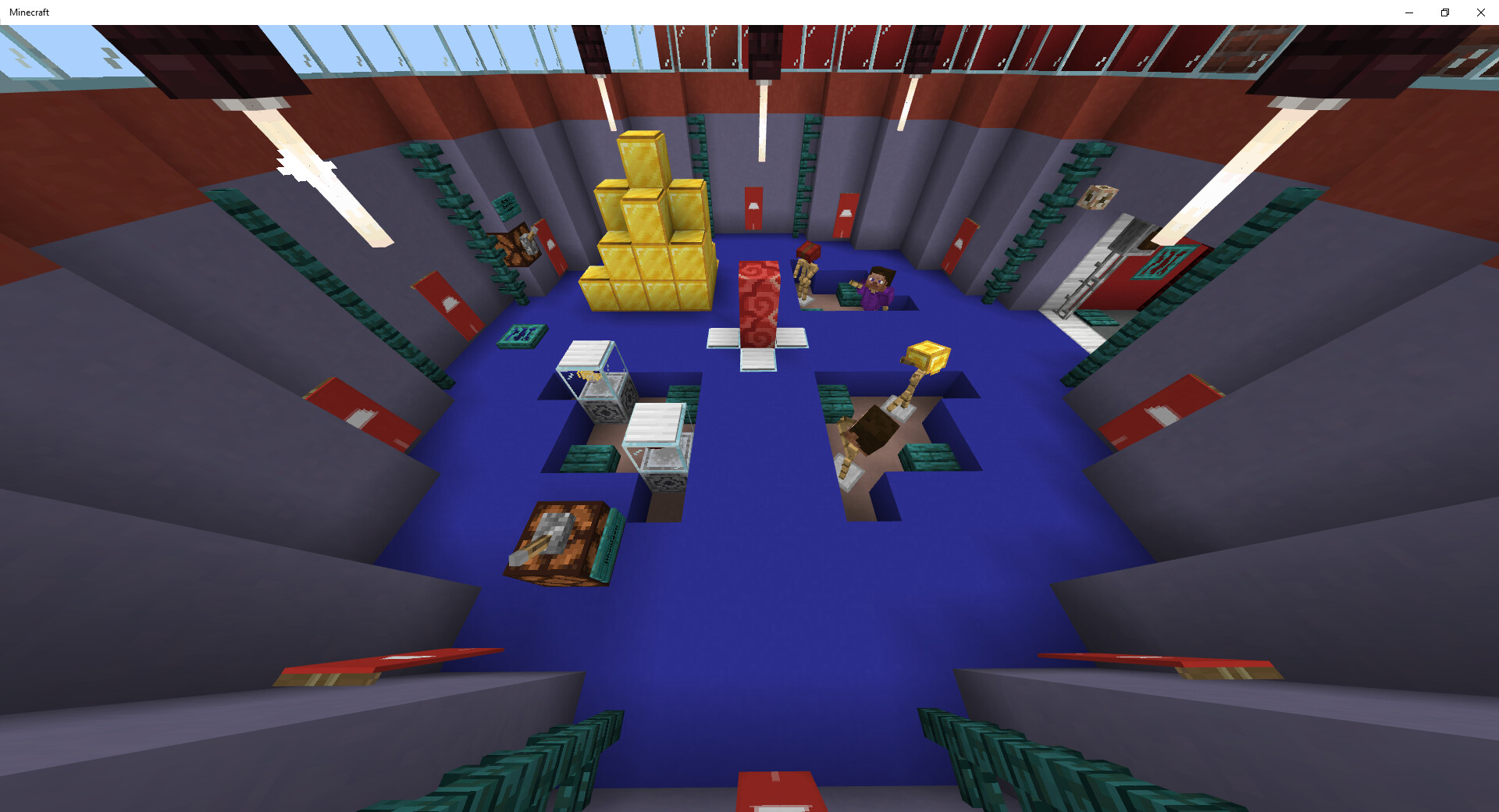 Amongst Us: The Airship Minecraft Map