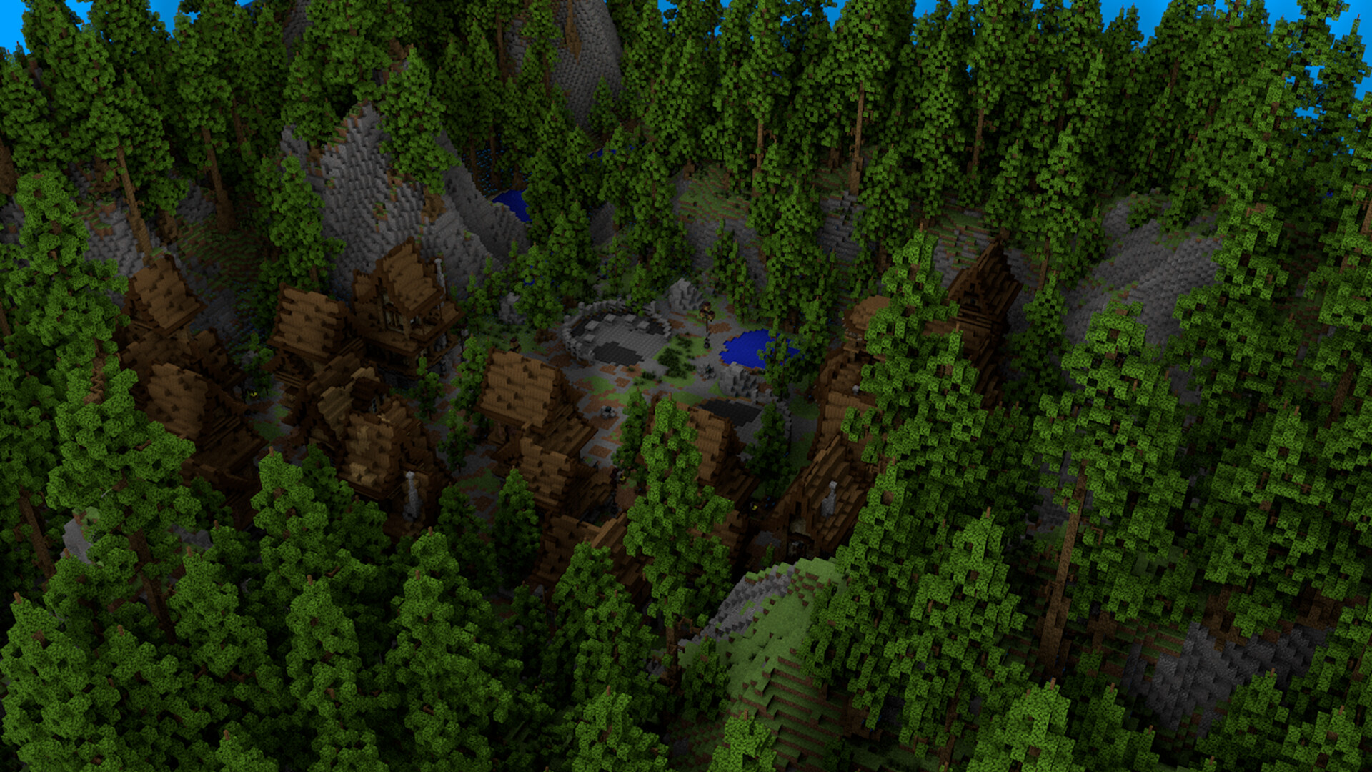 FREE ---> Hub Nordic | Minecraft Builds Minecraft Map