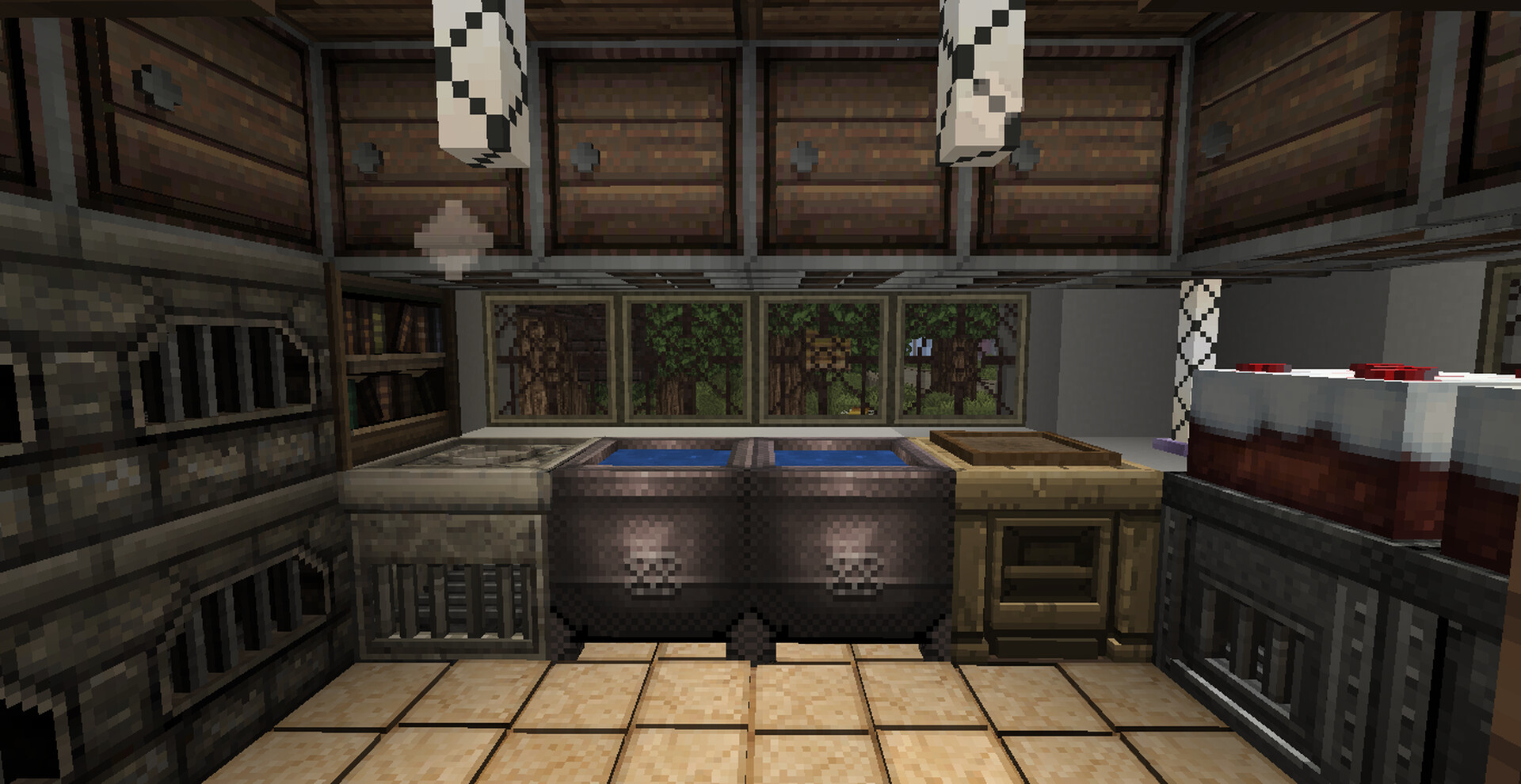 GOD SEED The perfect survival house Minecraft Map