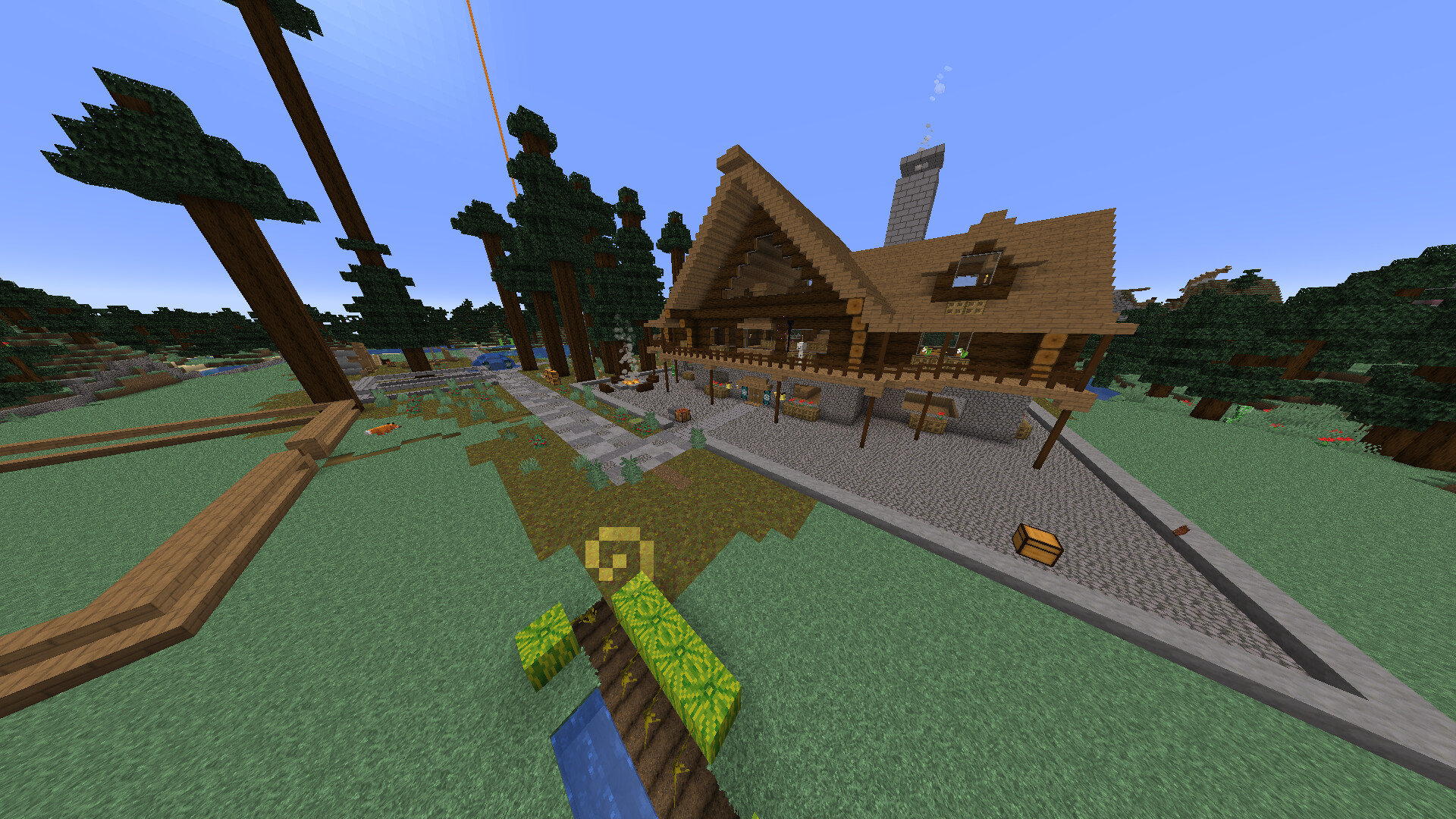 Towns & Villages of the SMP Minecraft Map