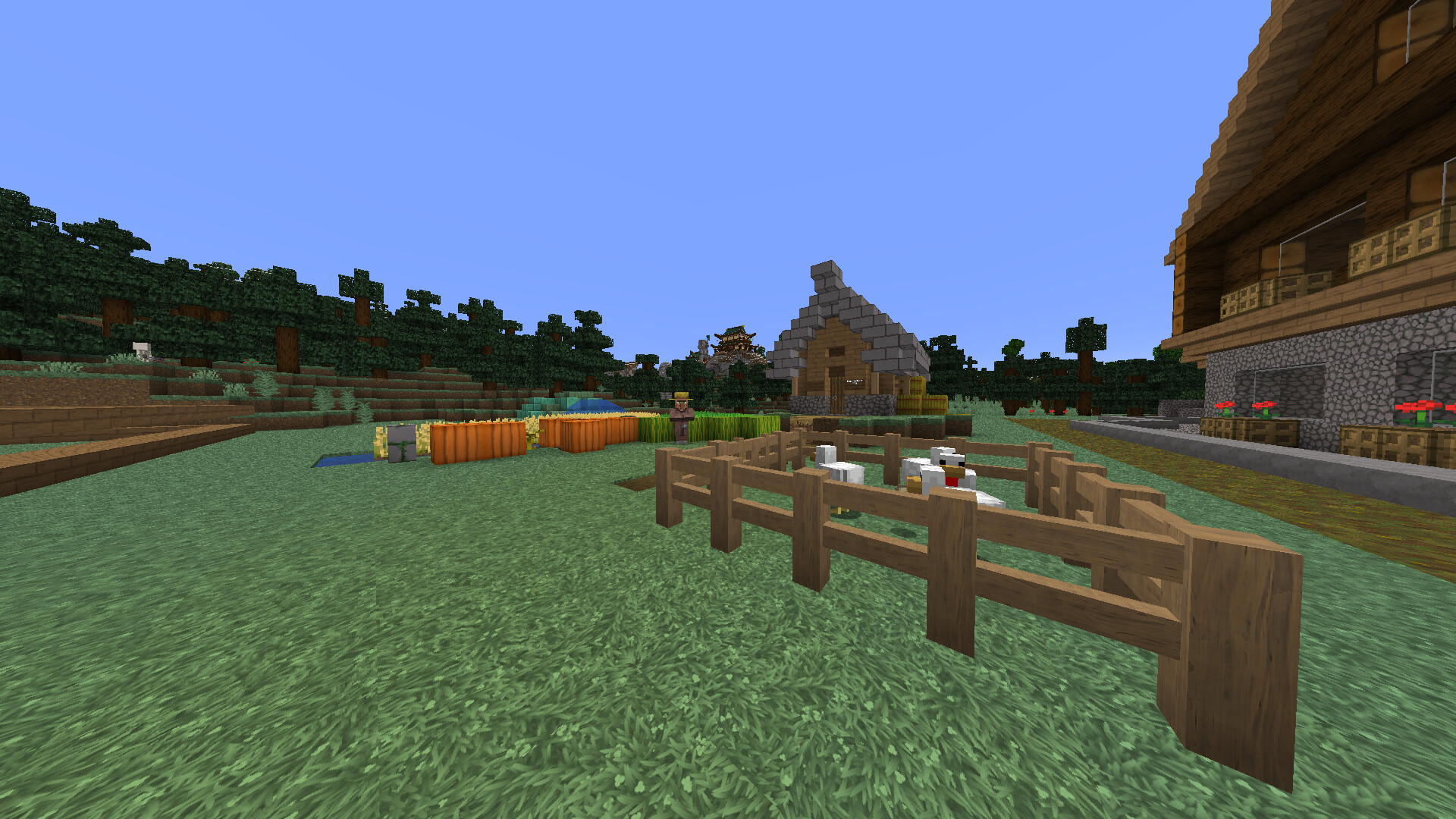 Towns & Villages of the SMP Minecraft Map