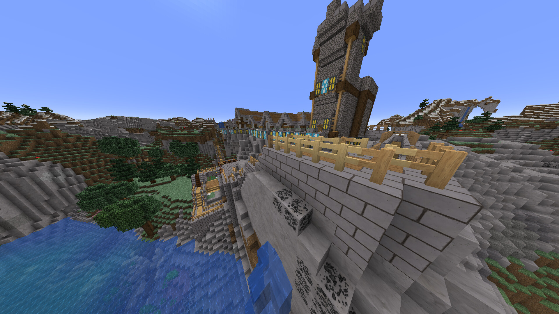 Towns & Villages of the SMP Minecraft Map