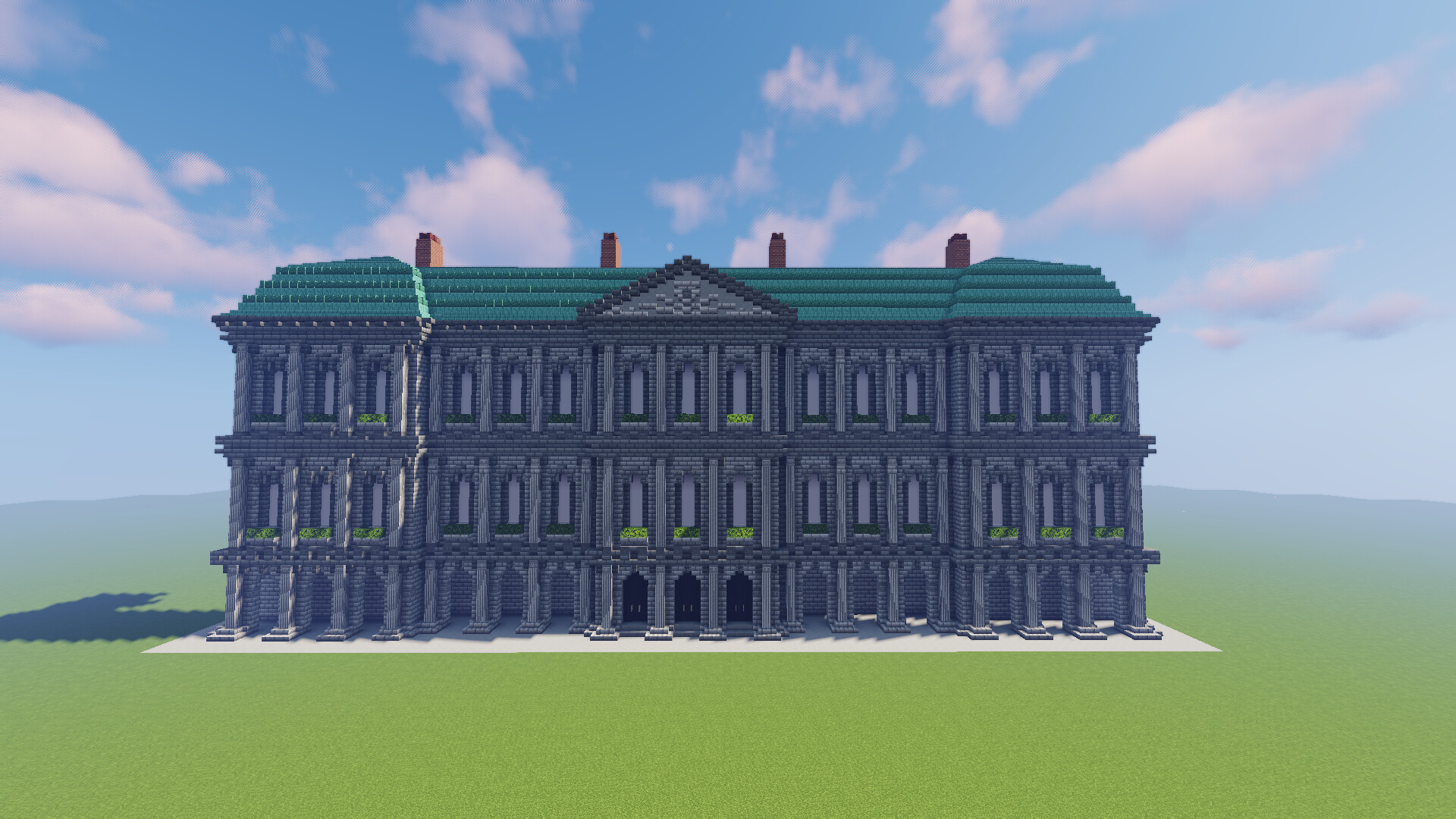 Baroque style building Minecraft Map