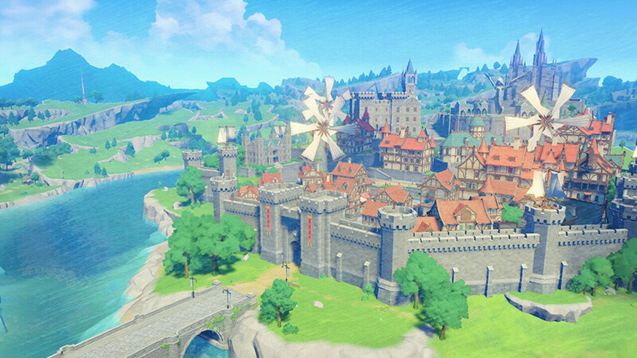 Genshin impact (Mondstadt) Minecraft Map