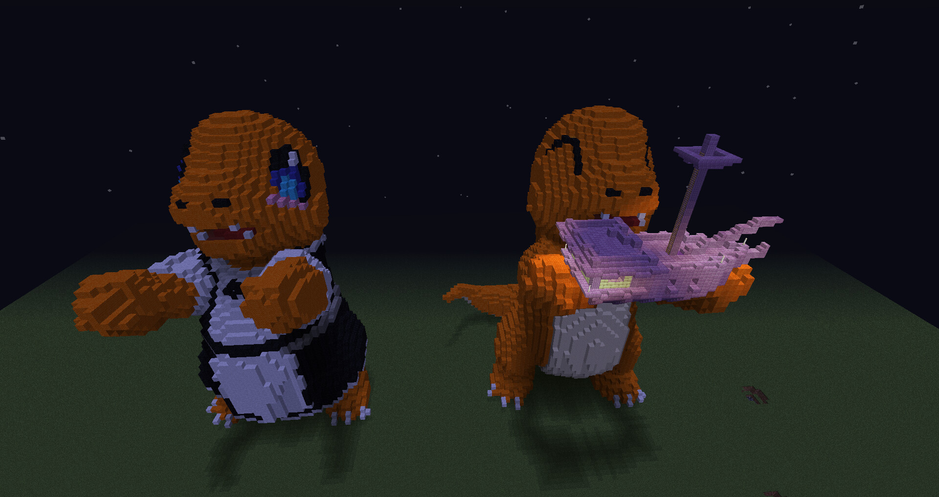 Charmander/maid Holding Minecraft Map