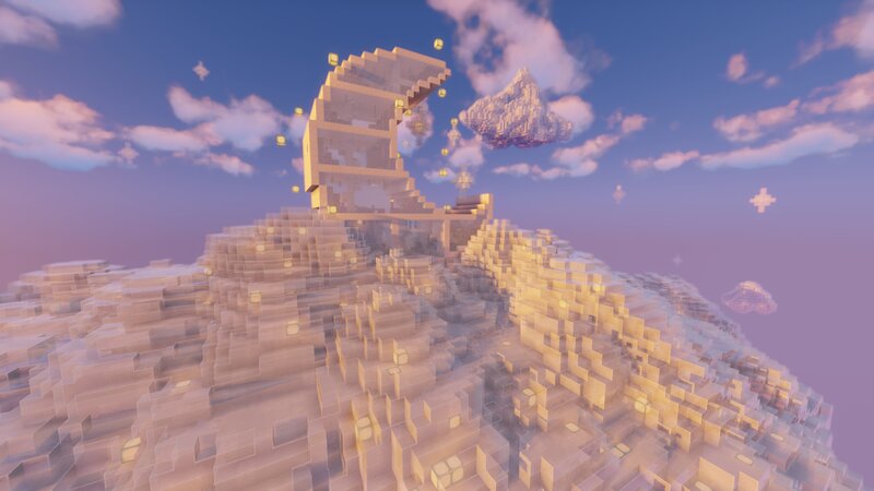 Mega Cloud Build Minecraft Map