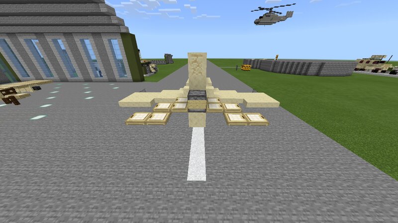 Military Jet Minecraft Map