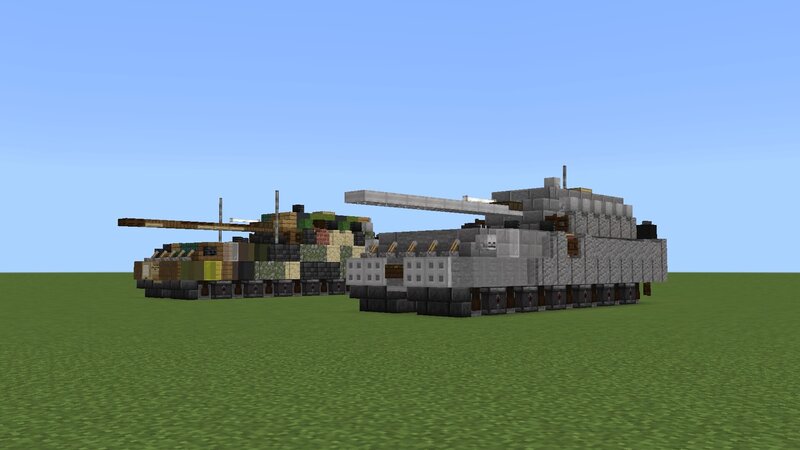 Panzer VIII Maus Minecraft Map