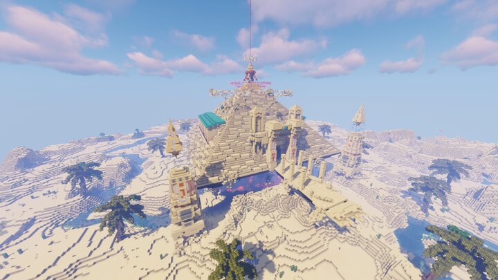 Ultimate Desert Temple Transformation!! Minecraft Map