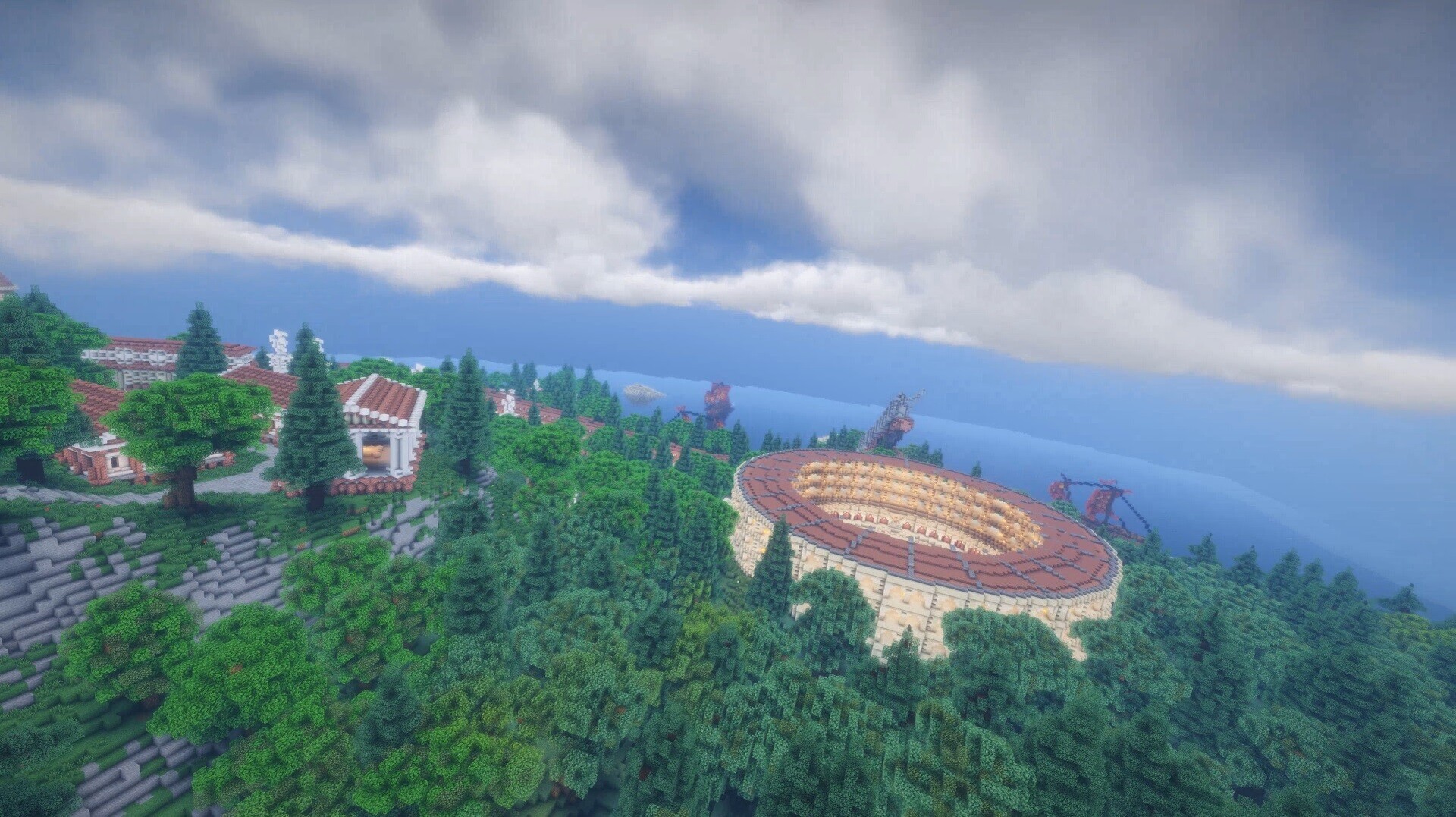 Roman Town Minecraft Map