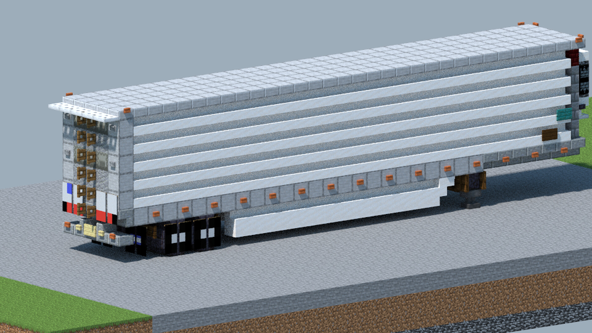 Utility 3000R 53' Reefer trailer [With Download] Minecraft Map