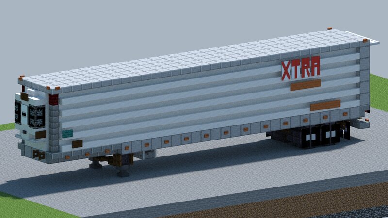 Utility 3000R 53' Reefer trailer [With Download] Minecraft Map