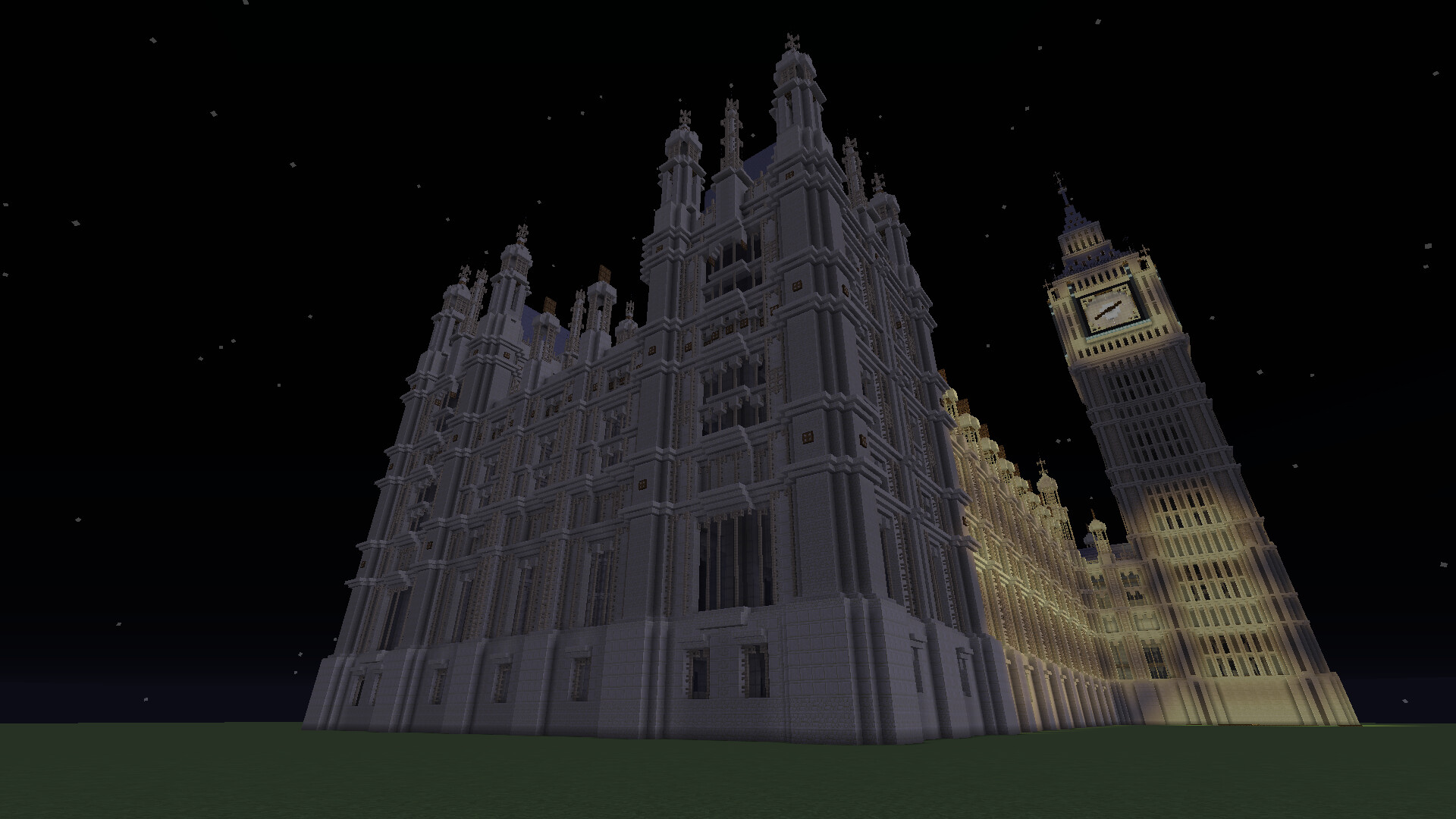 Big Ben And The Palace Of Westminster Minecraft Map