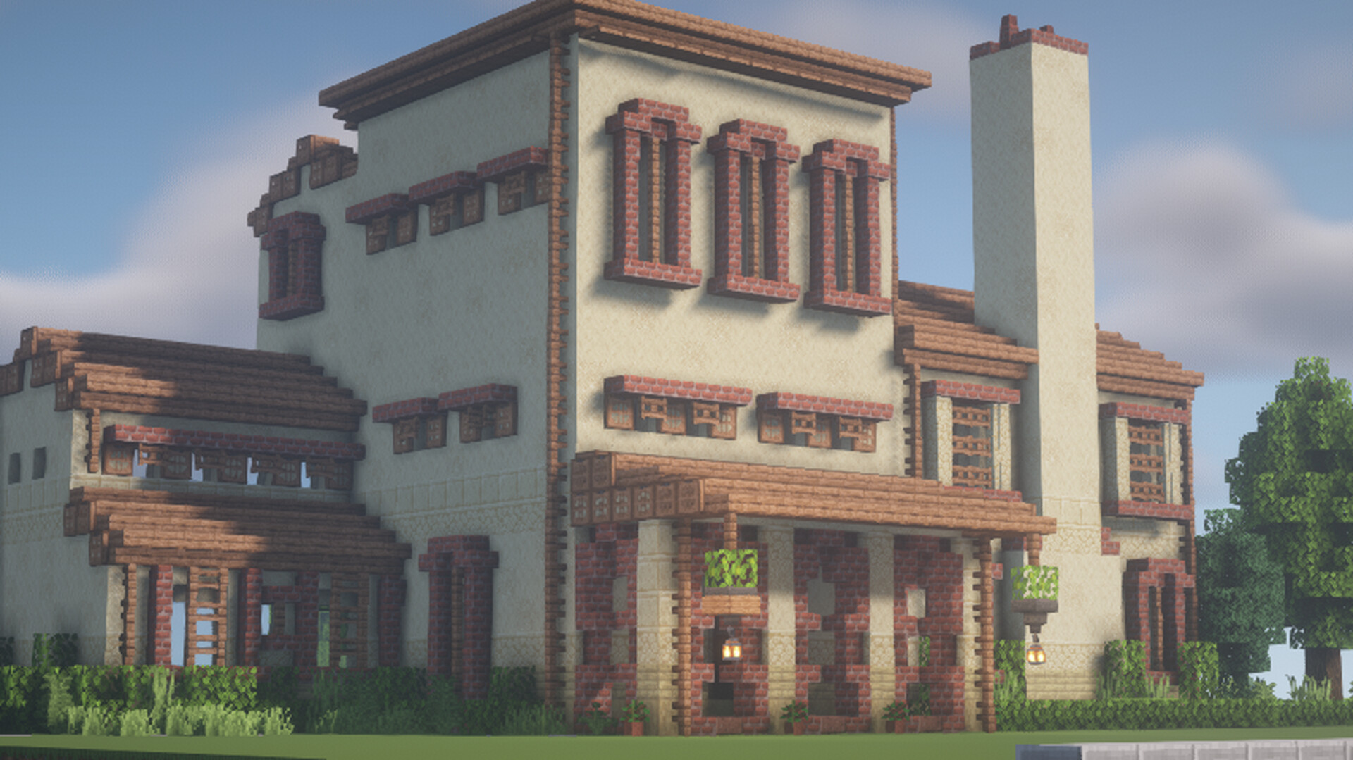 "Italian Country Villa" Inspired Build Minecraft Map