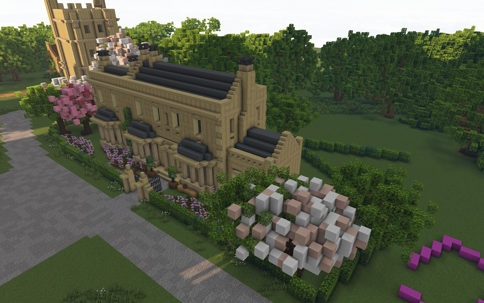 Ravencroft House, Linford-upon-Avon Minecraft Map