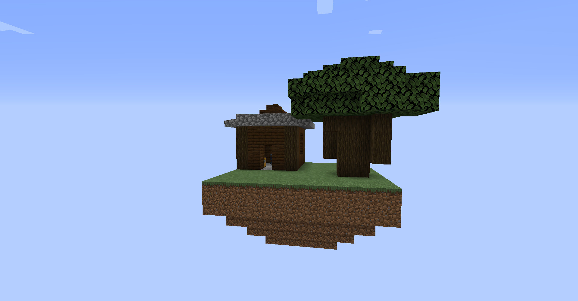 custom skyblock Minecraft Map