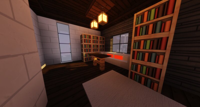 Modern House Minecraft Map