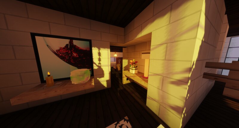 Modern House Minecraft Map