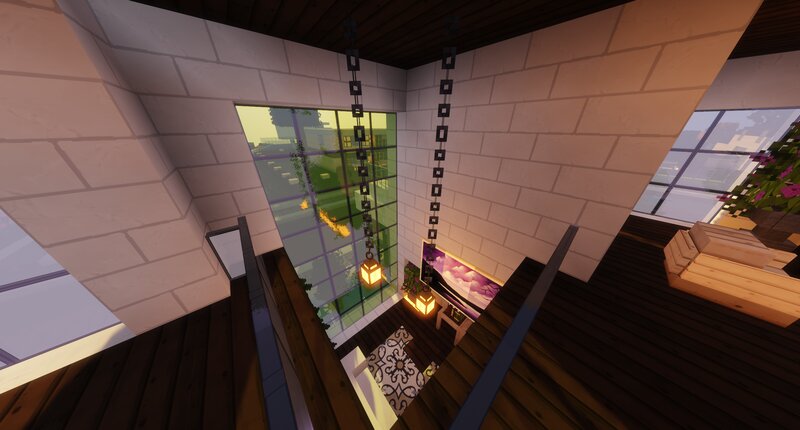 Modern House Minecraft Map