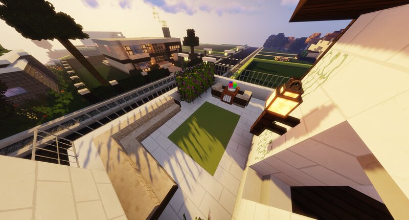 Modern House Minecraft Map