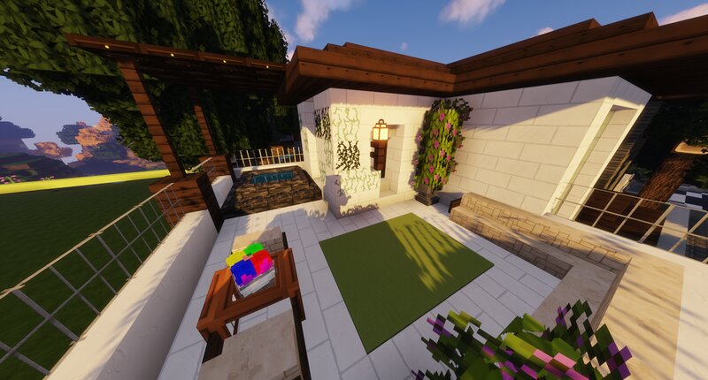 Modern House Minecraft Map