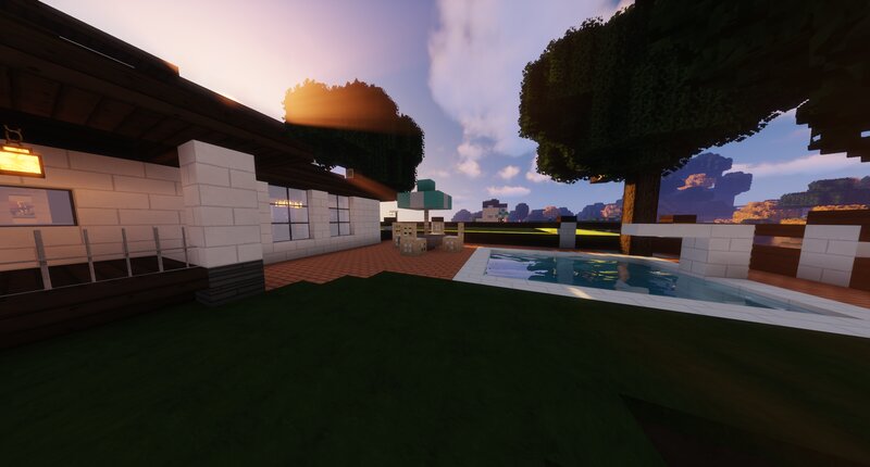 Modern House Minecraft Map
