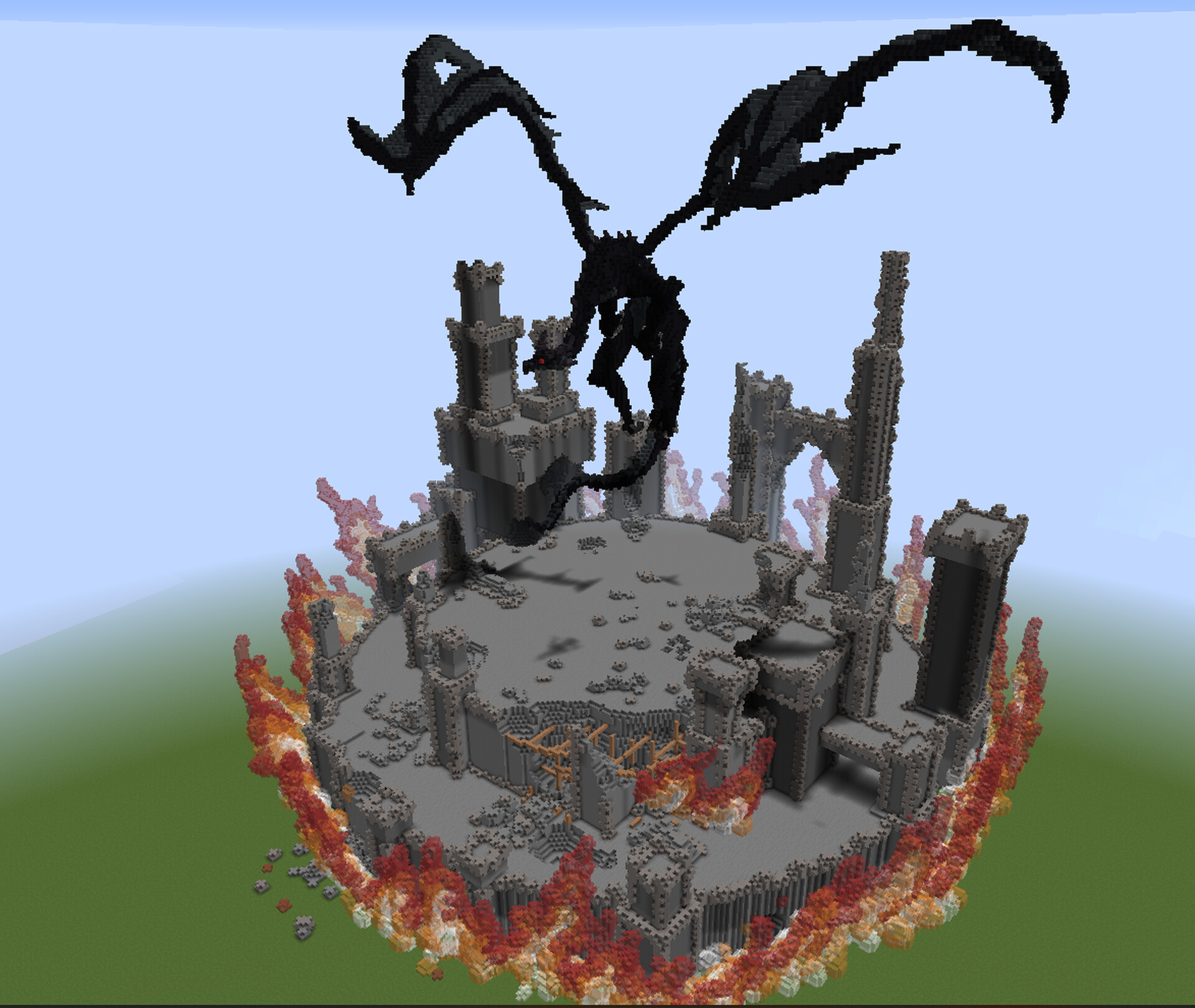 ミラボレアス/Fatalis Minecraft Map