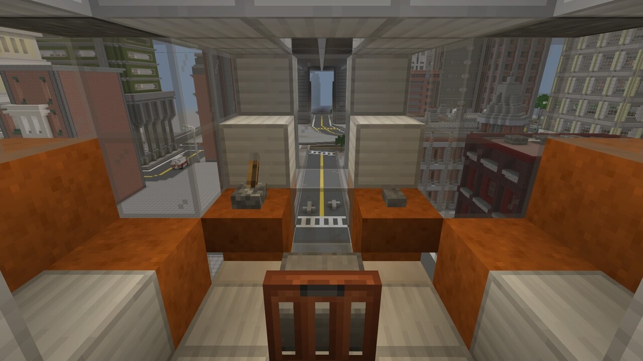 Fallout 4 Elevated Monorail Minecraft Map