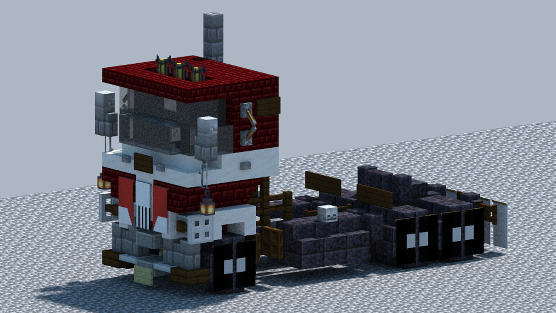 GMC "CrackerBox" Cabover truck [With Download] Minecraft Map