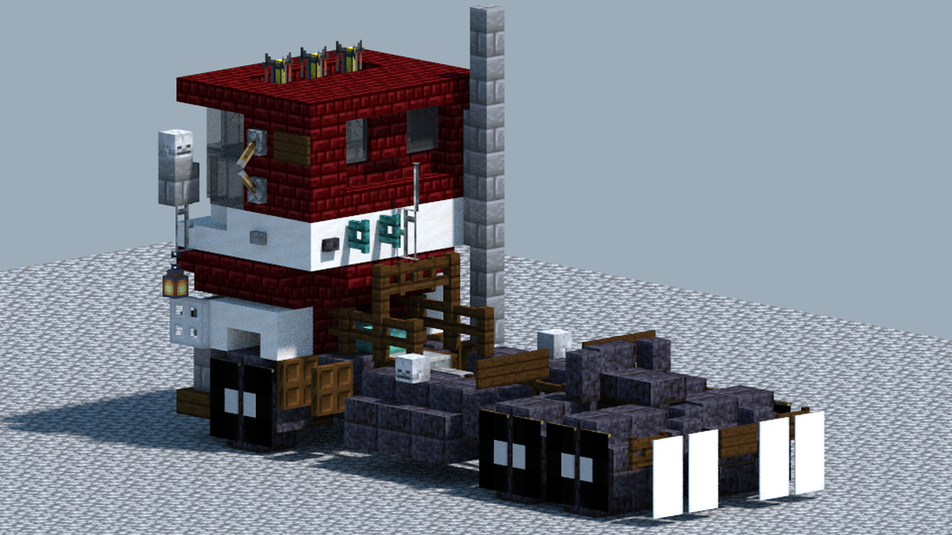 GMC "CrackerBox" Cabover truck [With Download] Minecraft Map