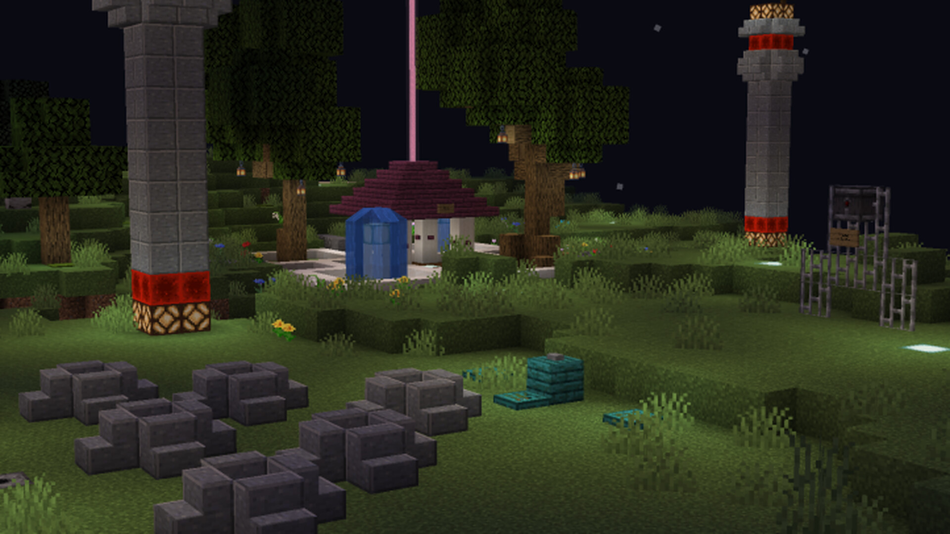 Bingus' Bunker/Temple Minecraft Map