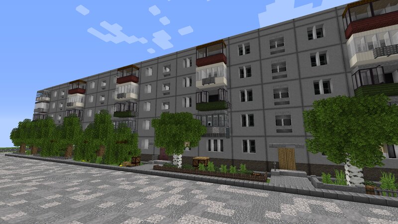 Russia City Home Panel Version.3 : Русский город дом панелька хрущёвка ...