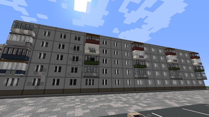 Russia City Home Panel Version.3 : Русский город дом панелька хрущёвка ...